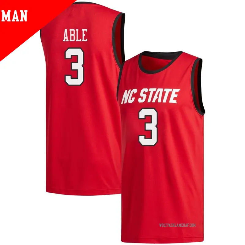Matt Able Jersey, Wolfpack Matt Able Jerseys